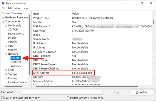 How to Find MAC Address on Windows 11