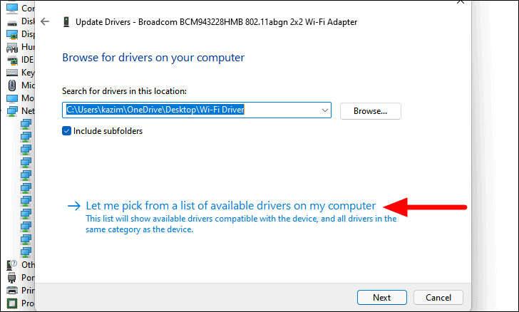 How to Install or Update Windows 11 WiFi Driver