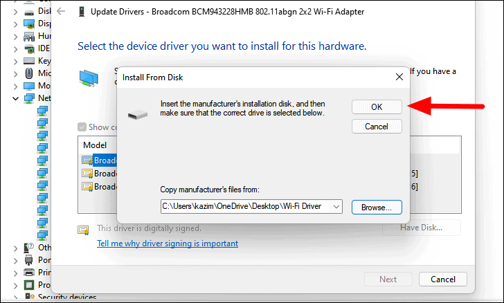 How to Install or Update Windows 11 WiFi Driver