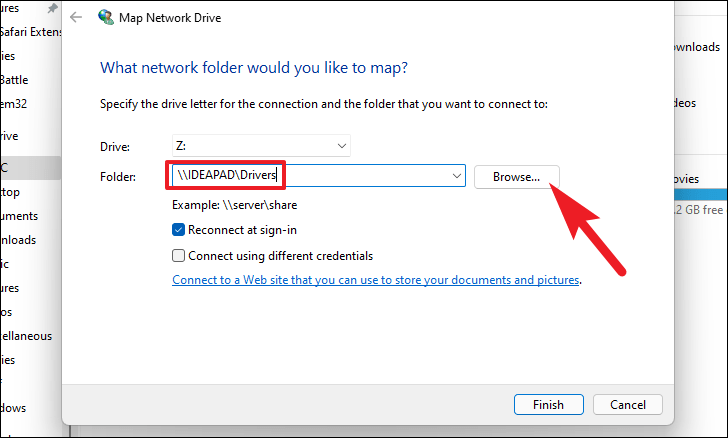 How to Map a Network Drive in Windows 11