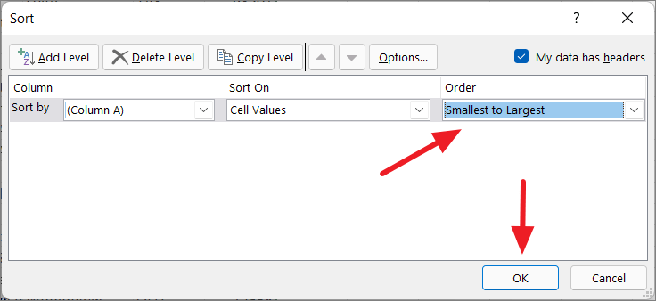 How to Move a Row in Excel