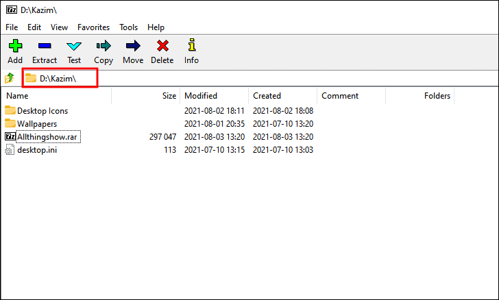 How to Open RAR Files in Windows 11