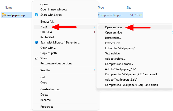 How to Unzip Files in Windows 11