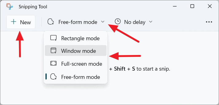 How to Use Windows 11 Snipping Tool to take a Screenshot