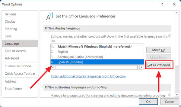 How To Change Language In Microsoft Word