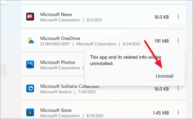 How to Disable OneDrive in Windows 11