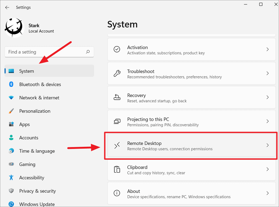 How to Enable and Use Remote Desktop on Windows 11