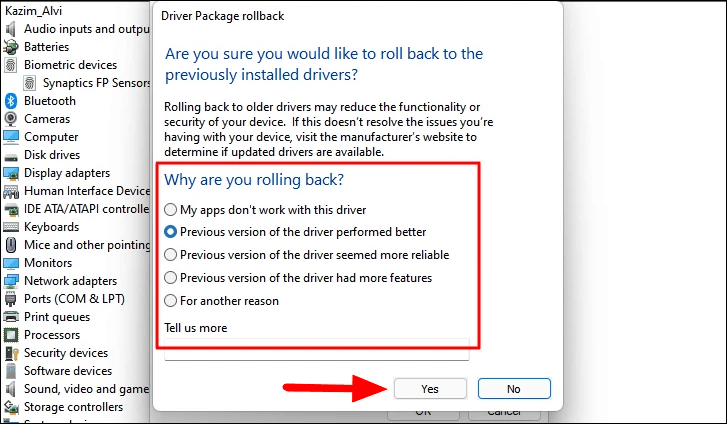How to Fix 'Video TDR Failure' Error on Windows 11