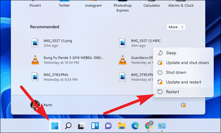 How to Fix Windows 11 Taskbar and Start Menu not Working or Showing Up
