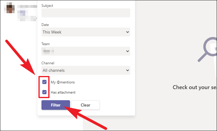 How to Go to a Certain Date in Teams Chat