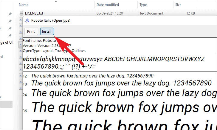 How to Install or Uninstall Fonts on Windows 11