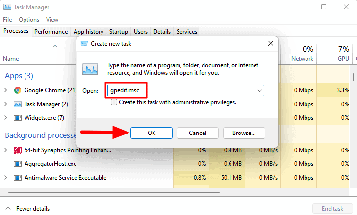 How to Open Group Policy Editor on Windows 11