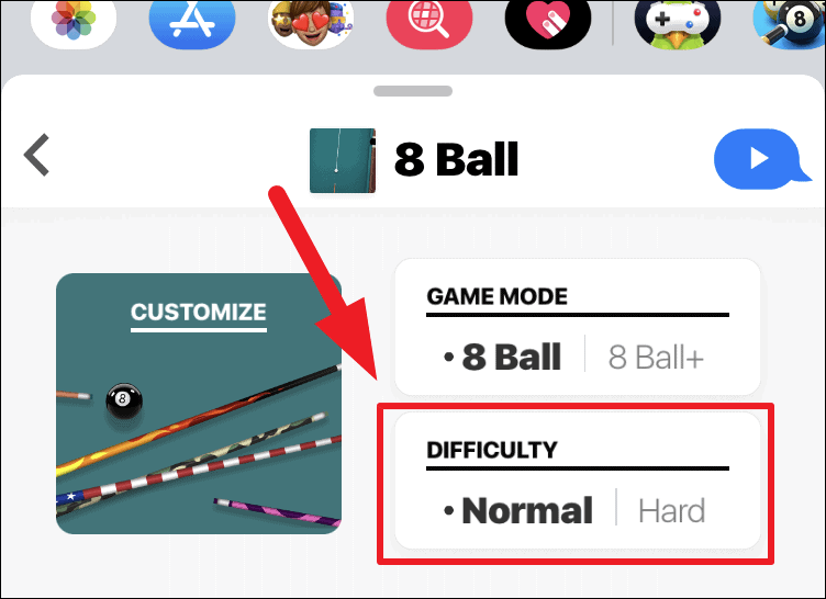 How to Play 8 Ball Pool on iMessage