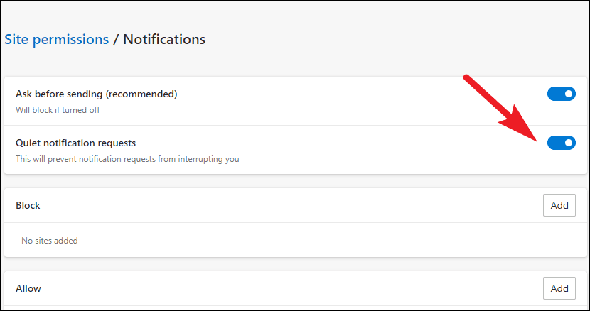 How to Turn Off Website Notifications on Windows 11