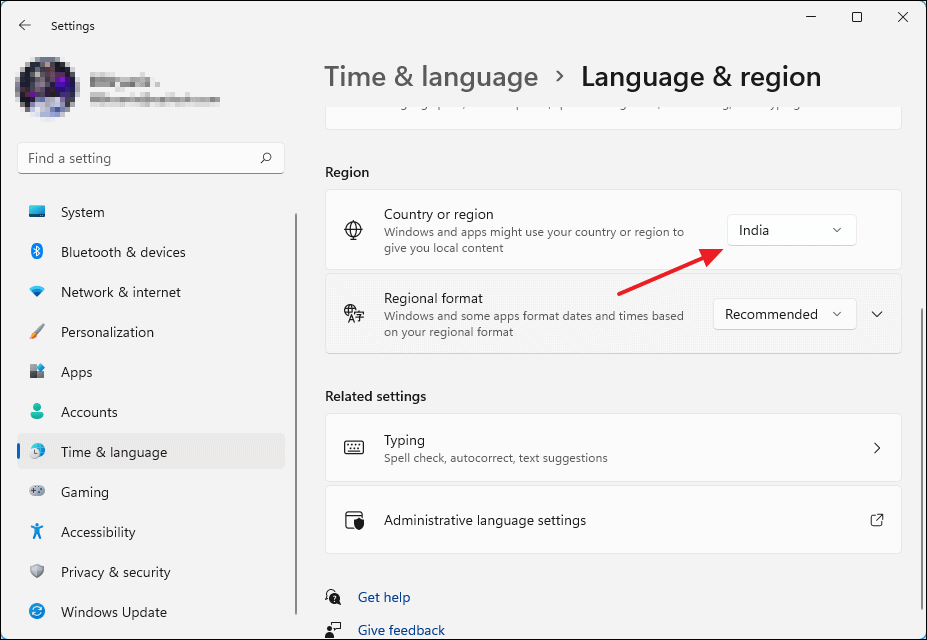 How to Change Country in Microsoft Store on Windows 11