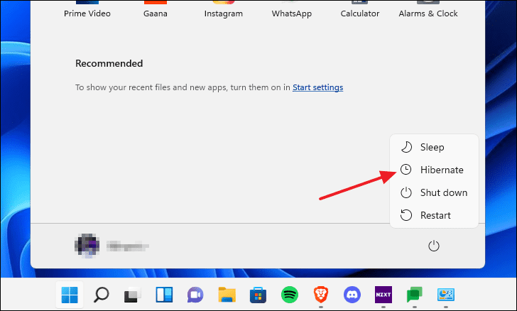 How to Enable Hibernate Power Option in Windows 11