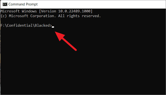 How to Open Command Prompt Window Inside a Directory on Windows 11