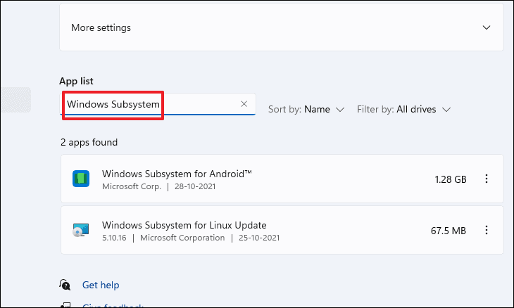 How to Uninstall Windows Subsystem for Android in Windows 11