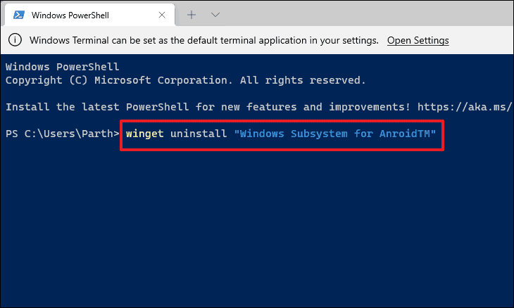 How to Update Windows Subsystem for Android in Windows 11