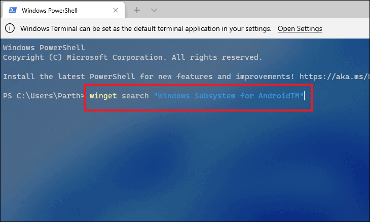 How to Update Windows Subsystem for Android in Windows 11