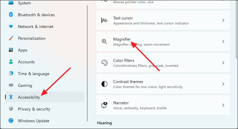 How to Change Zoom Level for Magnifier in Windows 11