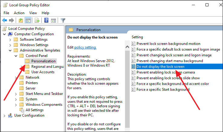 How to Disable or Turn Off Lock Screen on Windows 11