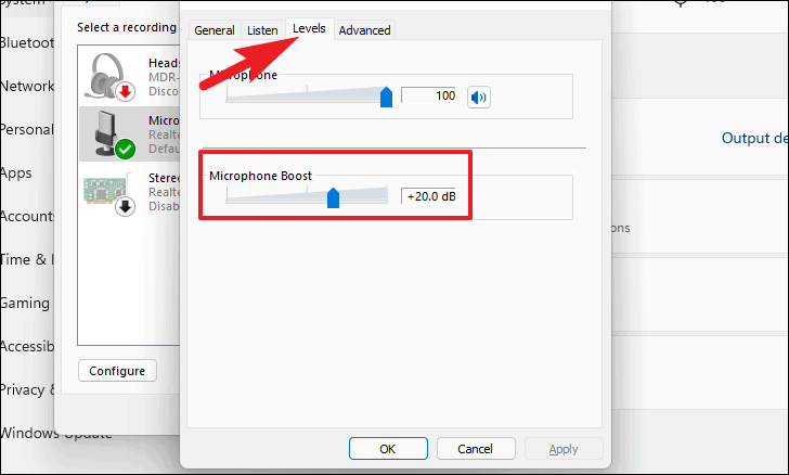 How to Fix Low Microphone Volume Issue in Windows 11