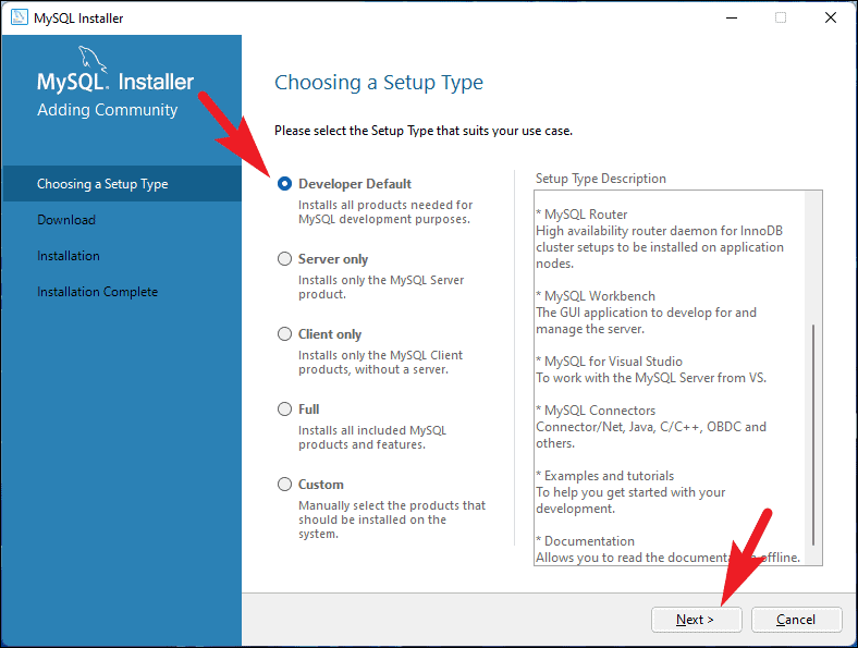 How to Install MySQL on Windows 11