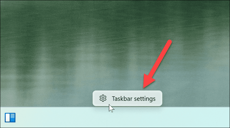 How to Remove Live Weather Widget from Taskbar on Windows 11