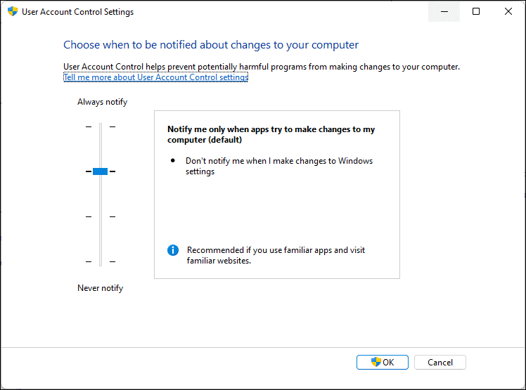 How to Turn On User Account Control on Windows 11