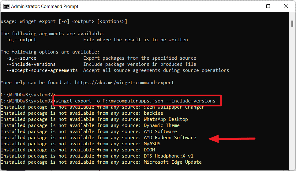 How to Use WINGET on Windows 11