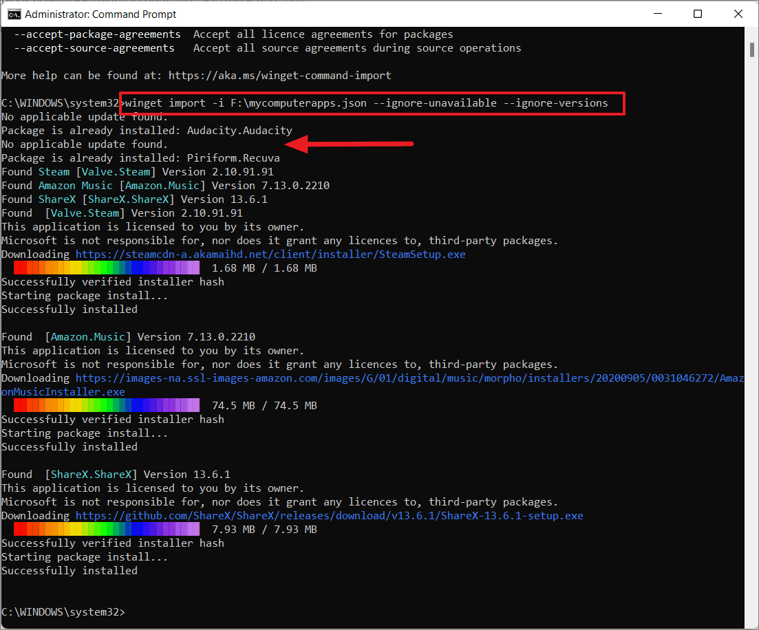 How to Use WINGET on Windows 11