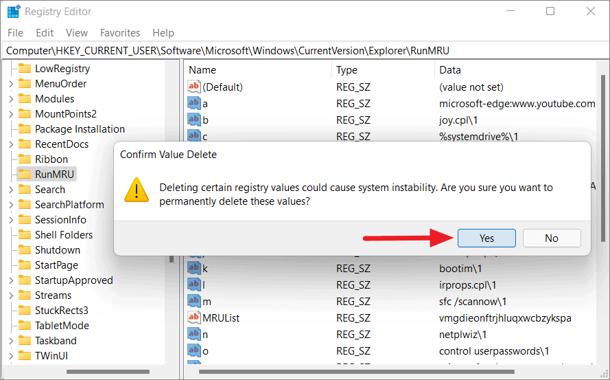 Windows 11 Run Commands List