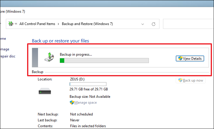 How to Backup and Restore a Windows 11 Computer