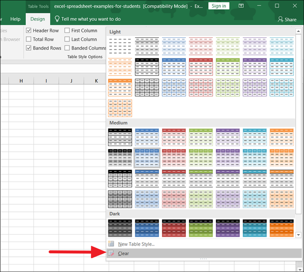 How to Clear Formatting in Excel