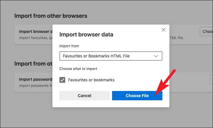 How to Import Data from Safari to Microsoft Edge on Mac
