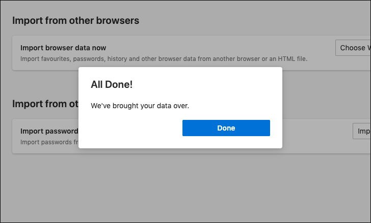 How to Import Data from Safari to Microsoft Edge on Mac