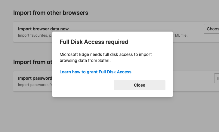 How to Import Data from Safari to Microsoft Edge on Mac