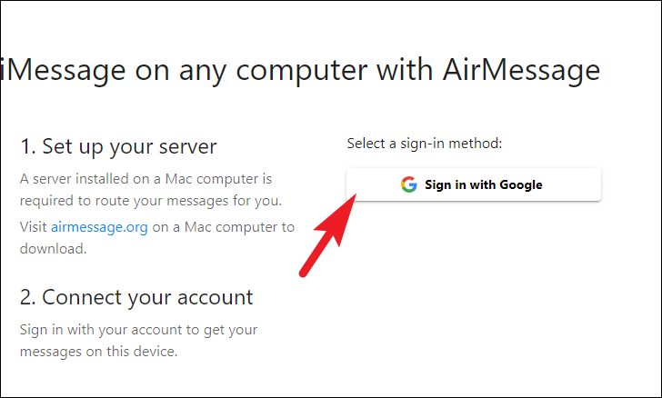 How to Get iMessage on Android and Windows using AirMessage Server