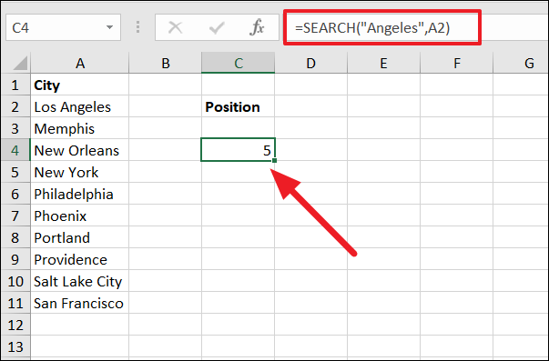 How to Use Excel Search Function