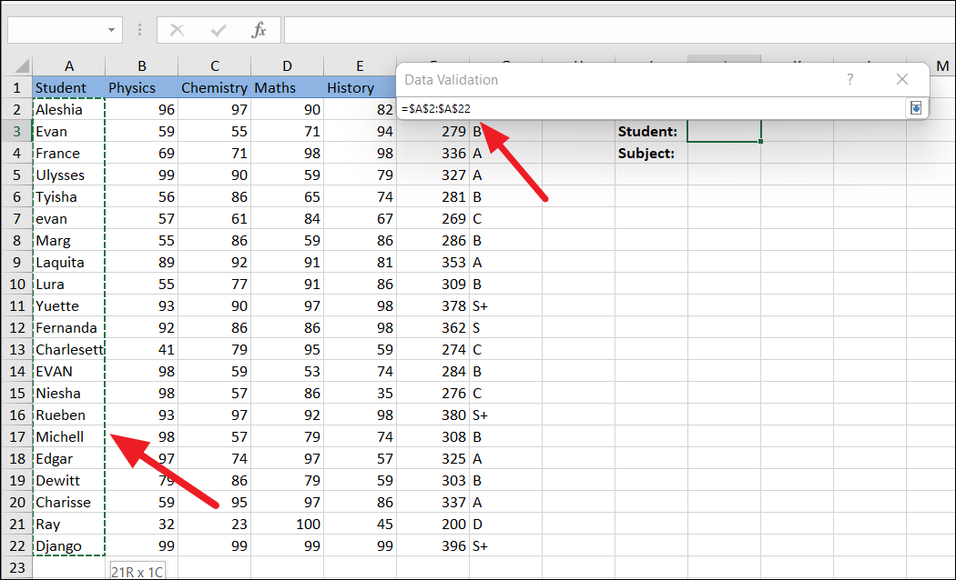 How to Use Index Function in Excel