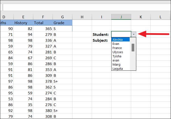 How to Use Index Function in Excel