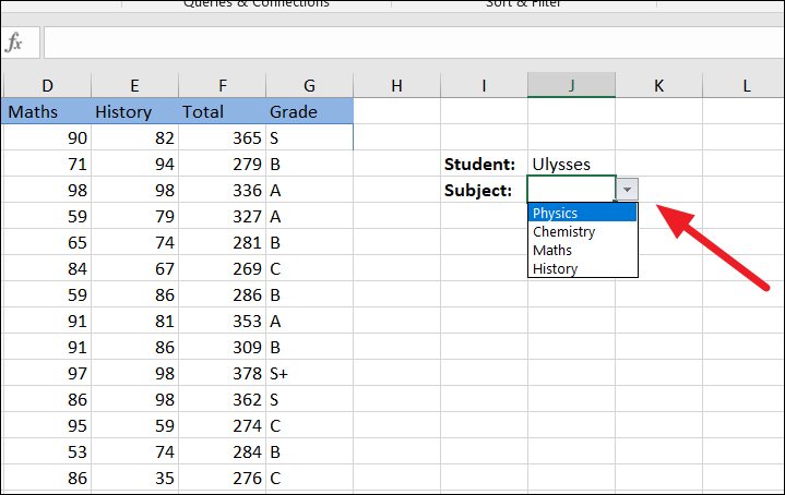 How to Use Index Function in Excel