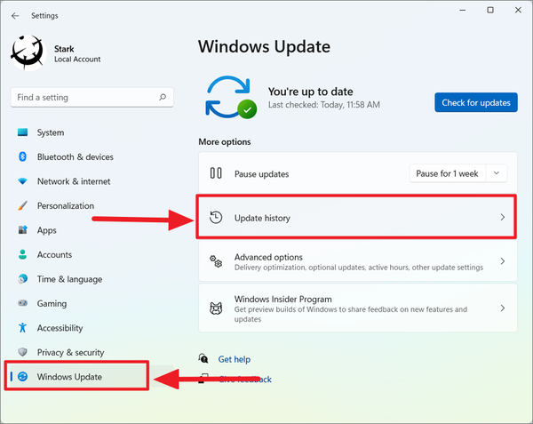 How to Roll Back Builds and Uninstall Updates on Windows 11