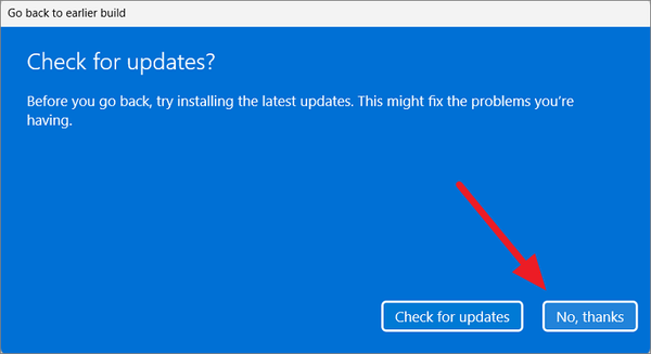 How to Roll Back Builds and Uninstall Updates on Windows 11