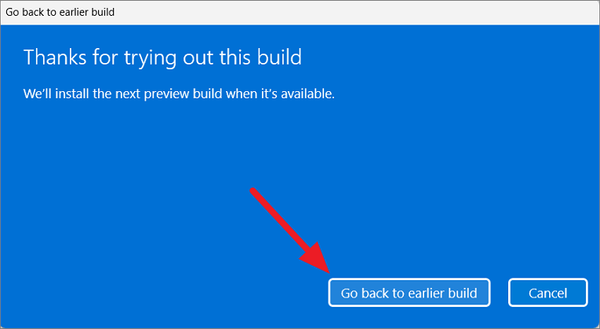 How to Roll Back Builds and Uninstall Updates on Windows 11