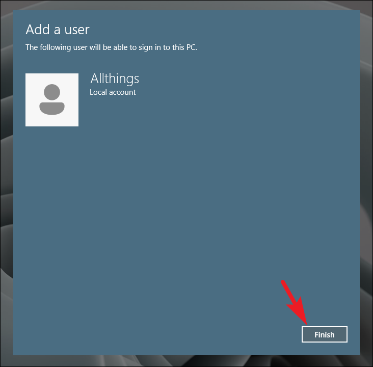 How to Add Another User on Windows 11