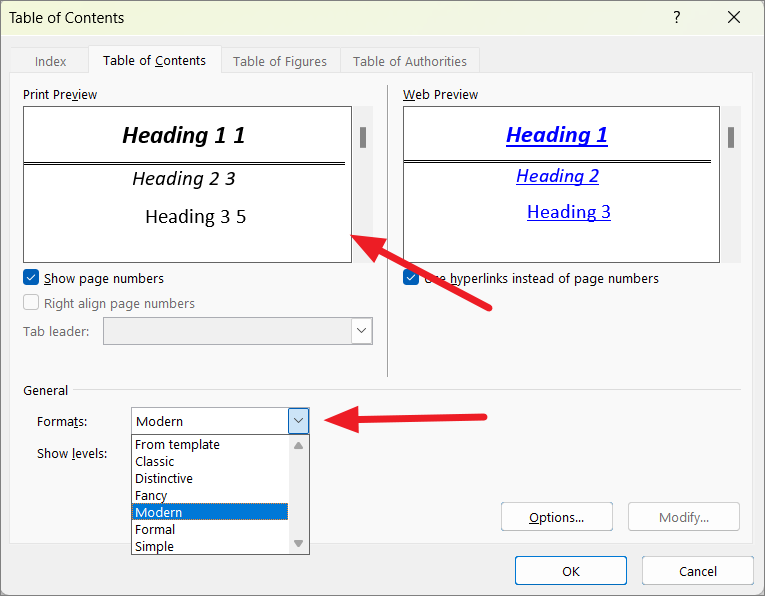How to Create a Table of Contents in Microsoft Word