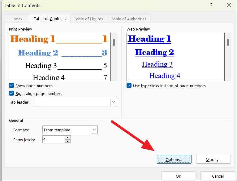 How to Create a Table of Contents in Microsoft Word