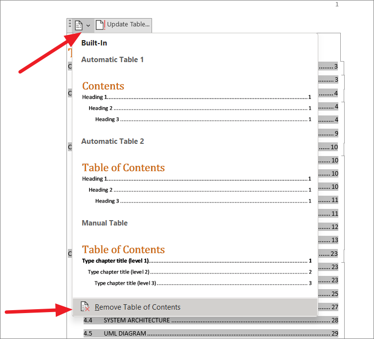 How to Create a Table of Contents in Microsoft Word
